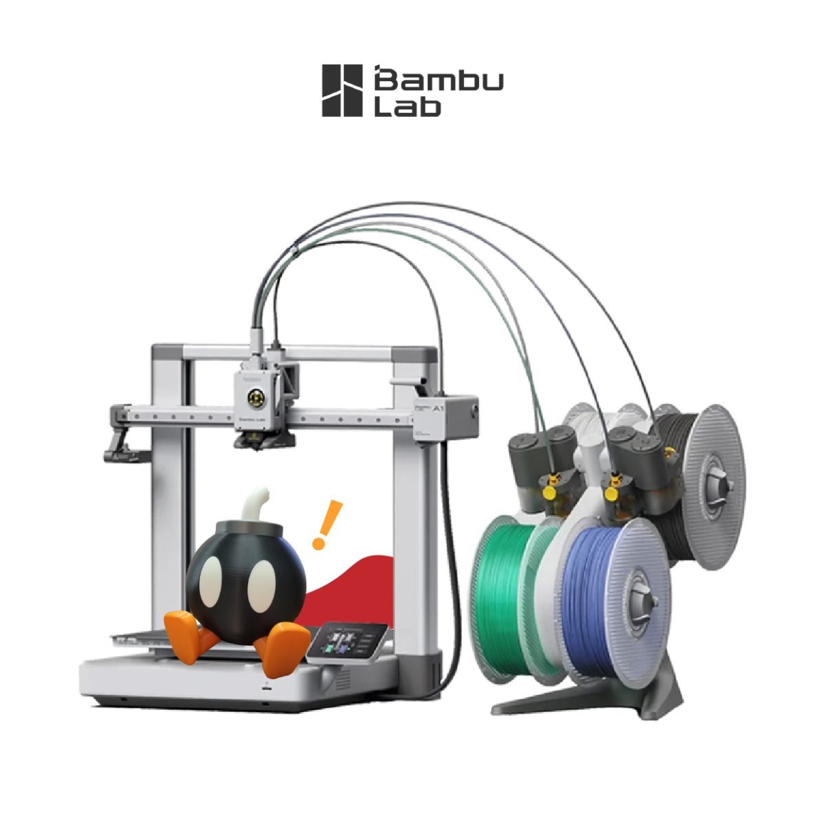 Bambu Lab A1 Combo - Siamreprap: 3D Printer